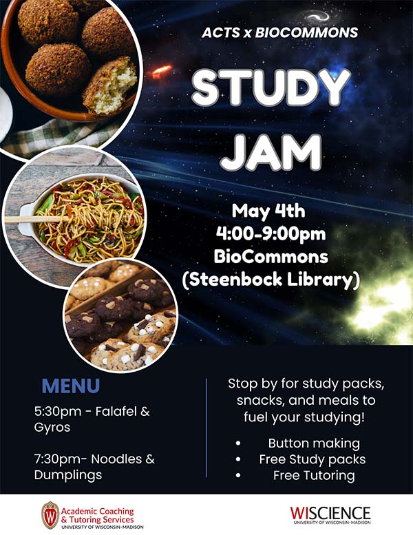 BioCommons Study Jam (May 4) | Steenbock Library | UW-Madison Libraries
